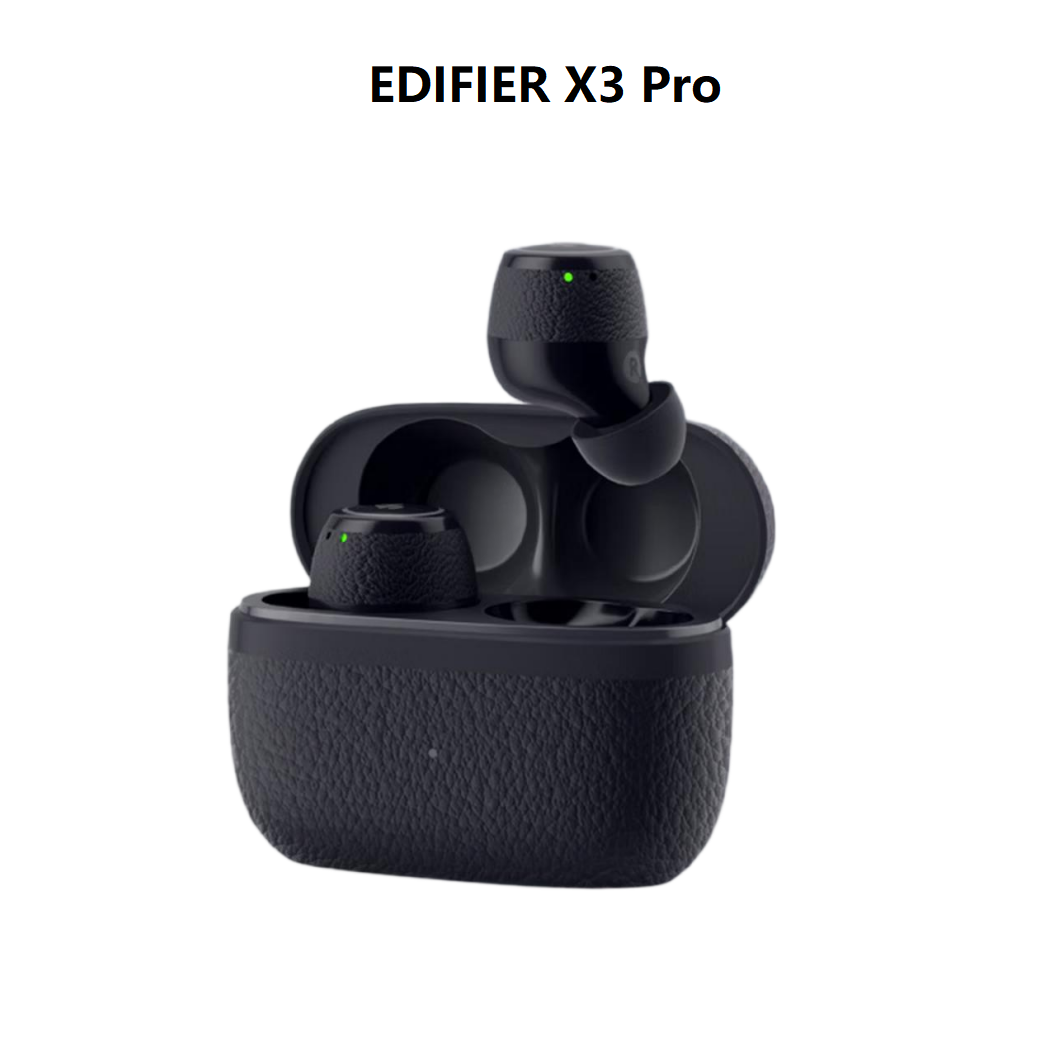 ANC беспроводные наушники наушниками, EDIFIER X3 Pro, Снижение уровня шума при вызове, черный
