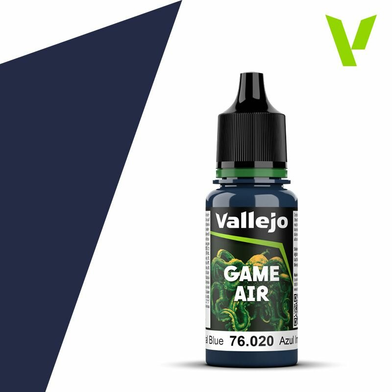 Краска Vallejo серии Game Air: Imperial Blue - обновленная формула 2024 76.020