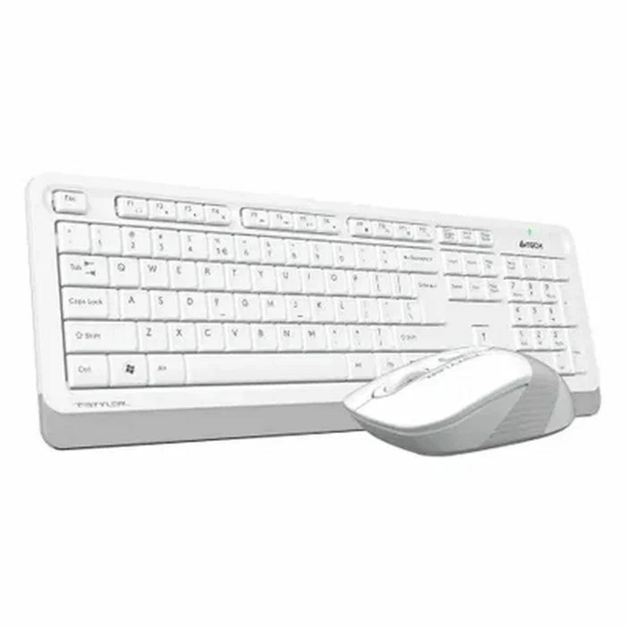 Комплект клавиатура + мышь A4Tech Wireless Fstyler FG1010S, влагозащищённая, с цифровым блоком