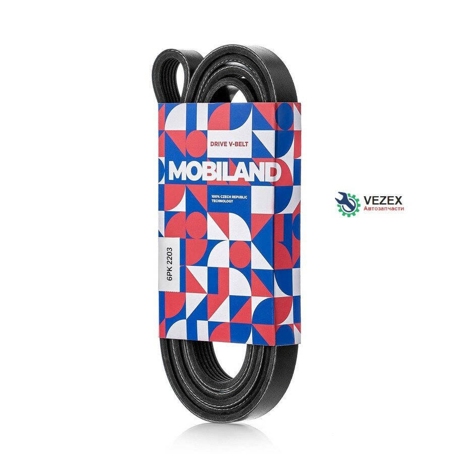 MOBILAND 501262203 Ремень приводной 6PK2203