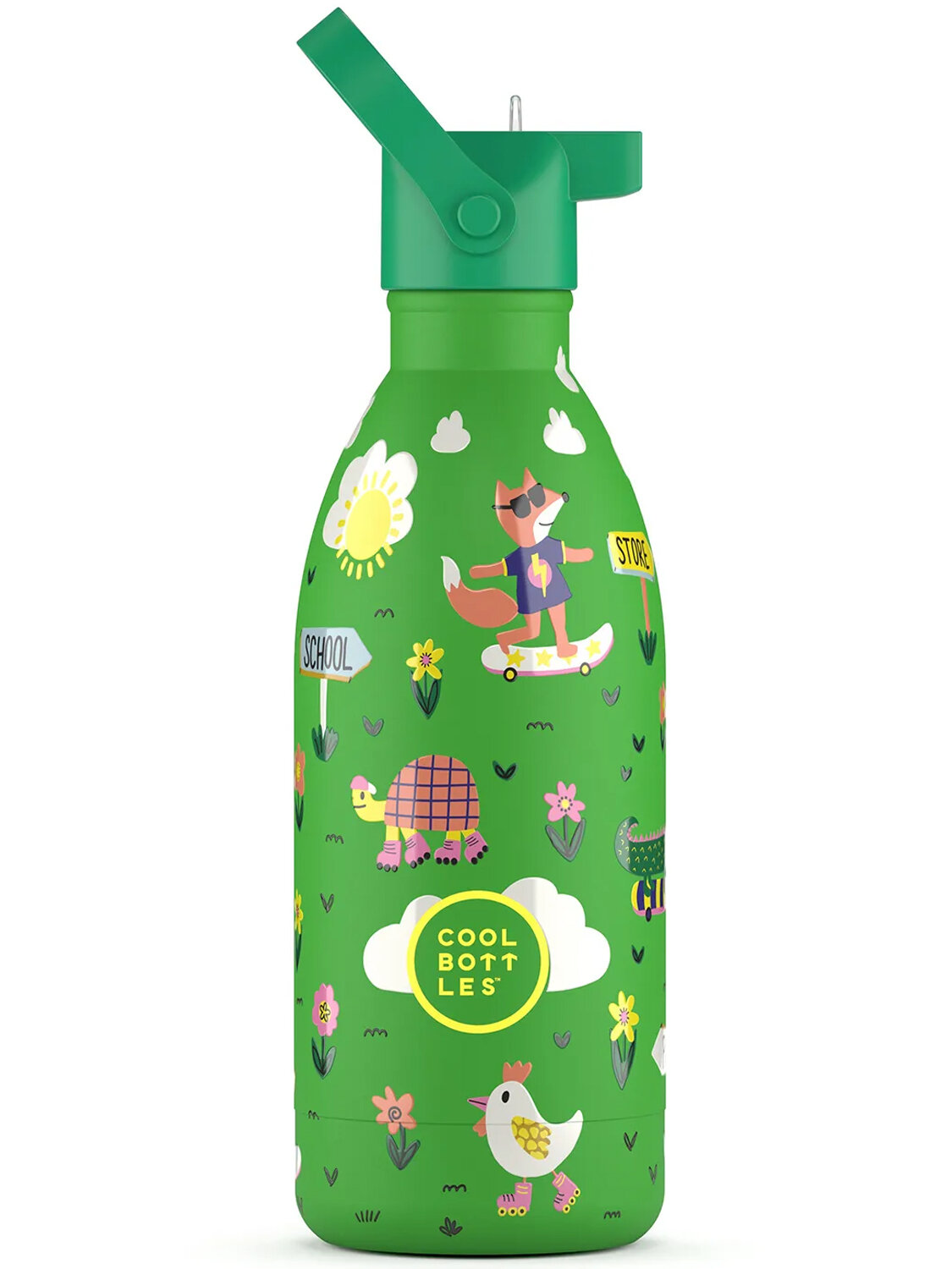 Термос–термобутылка Cool Bottles Kids Rolling Skaters 500мл CBBK50RS