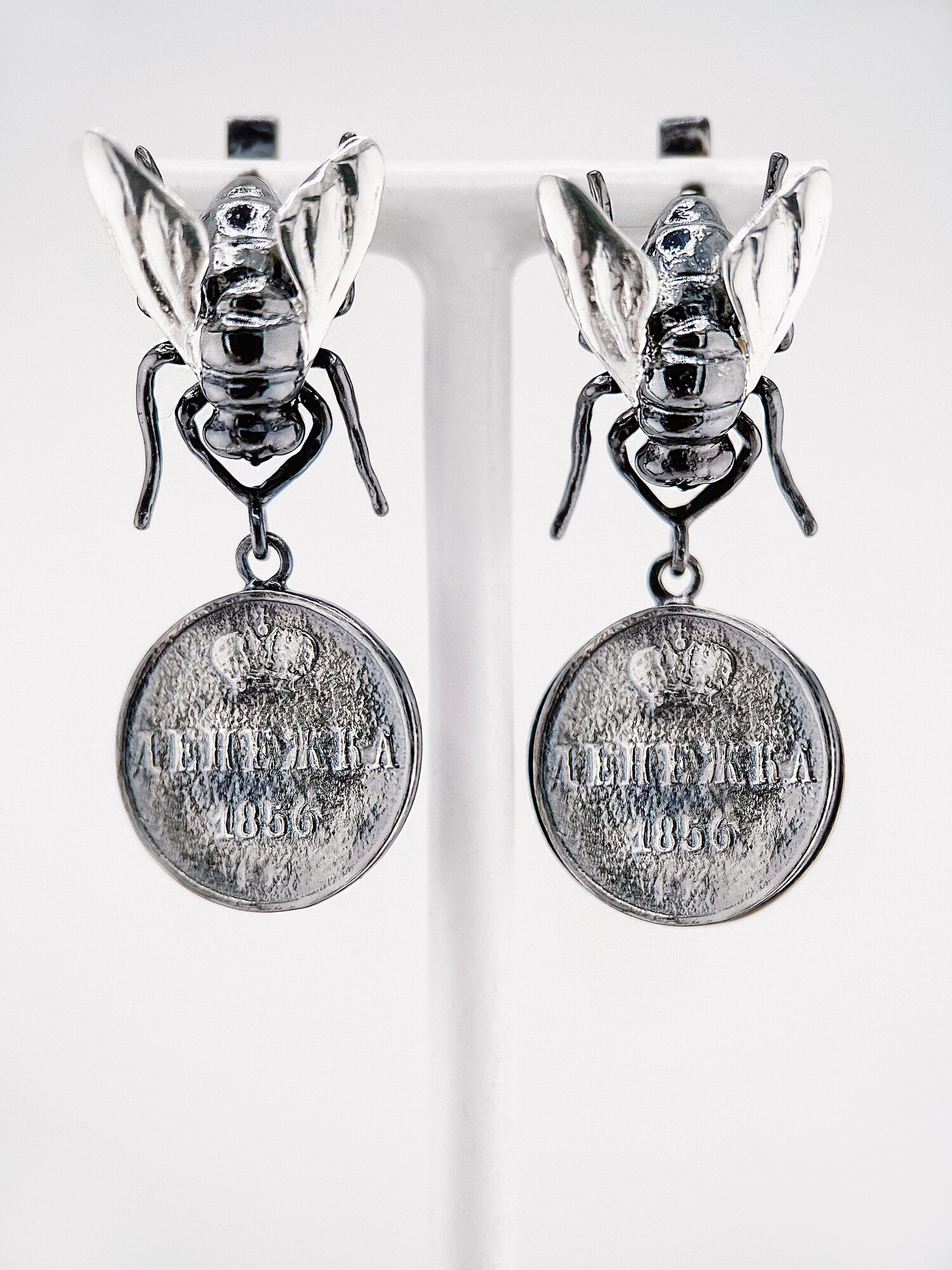 Серьги, серебро, 925 проба