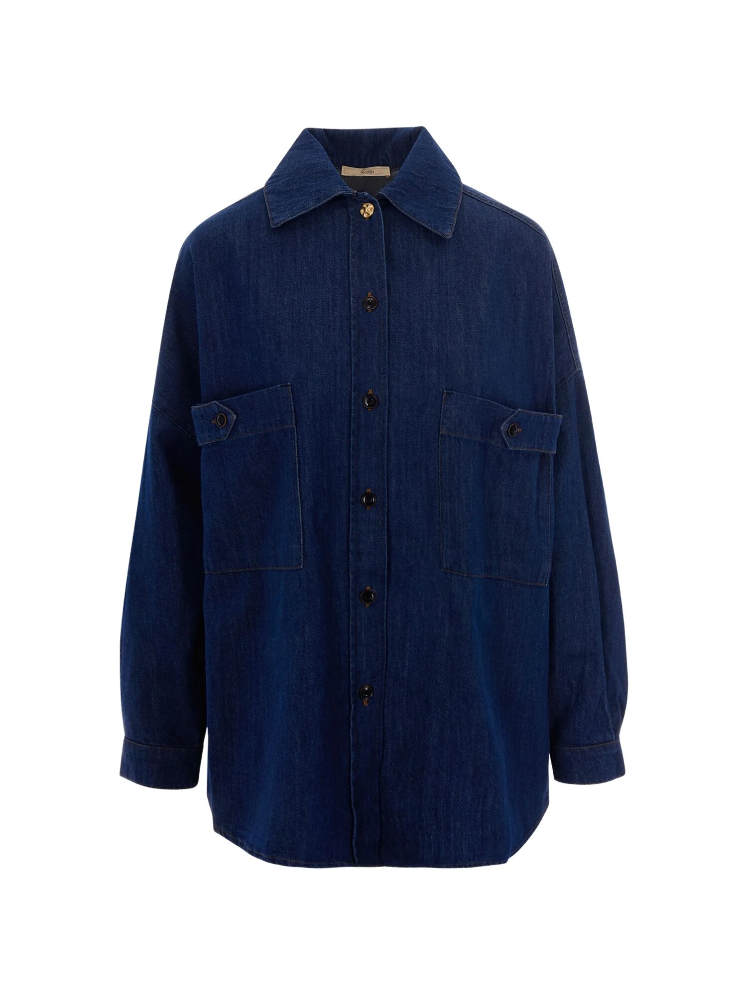 Рубашка Patch-pocket denim shirt