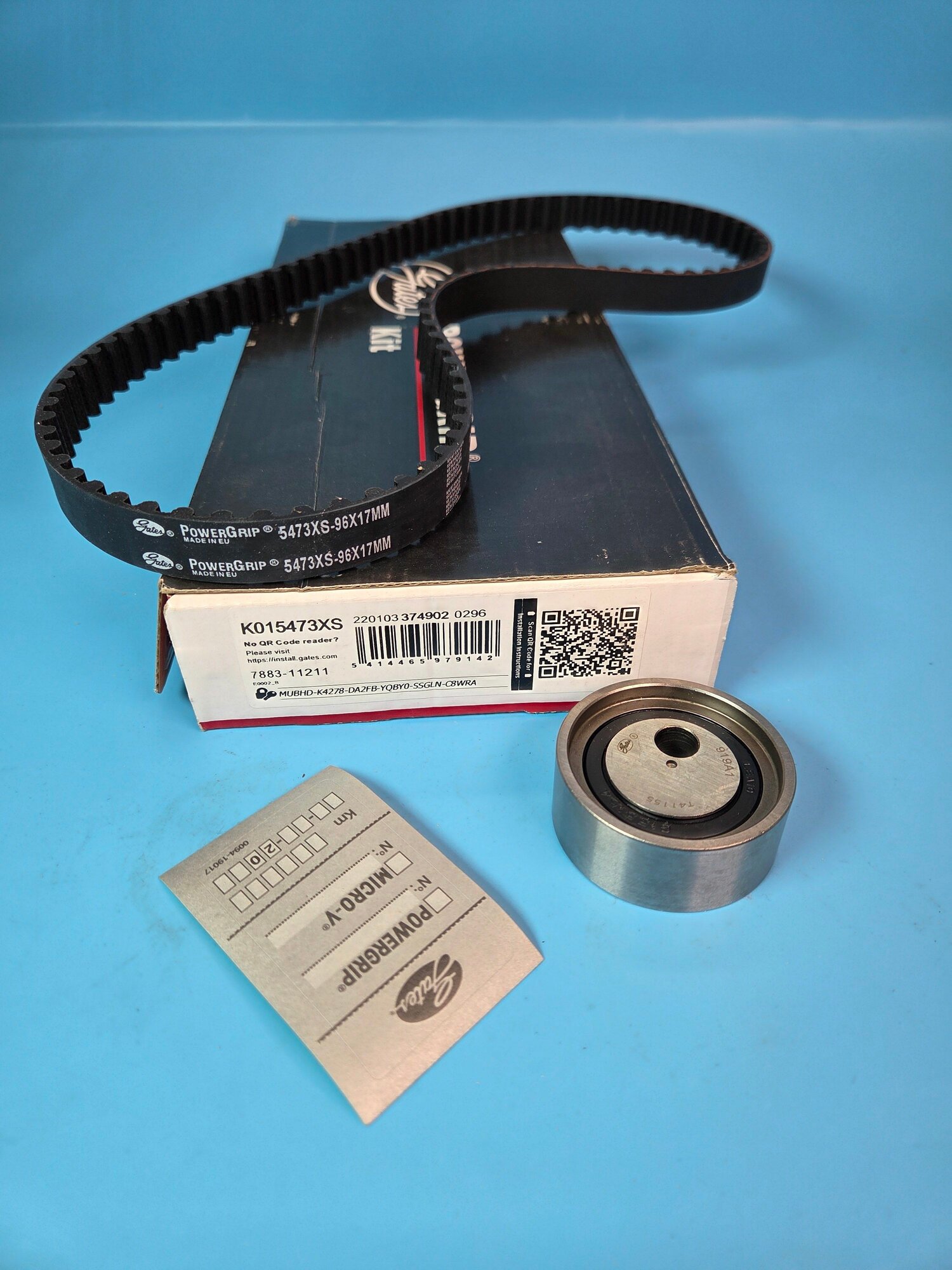 Комплект ГРМ Gates K015473XS Logan Largus Sandero 1,4/1,6 8 кл до 2009 г. 7701477024 530049010K015473XS GATES