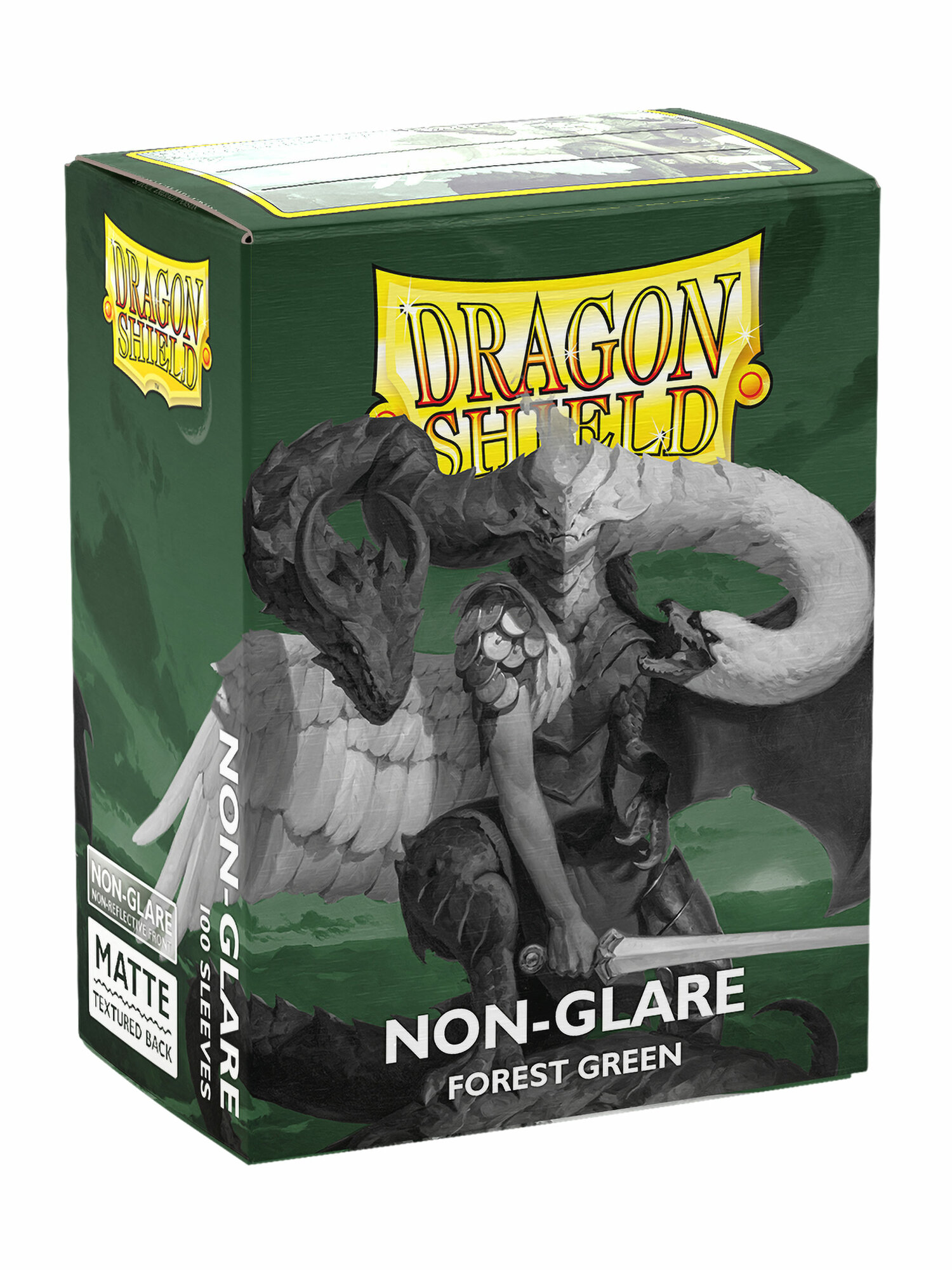 Протекторы Dragon Shield Matte Non-Glare Forest Green 64х89 мм 100 шт. 120 мкм - для карт 63х88 мм MTG, Pokemon