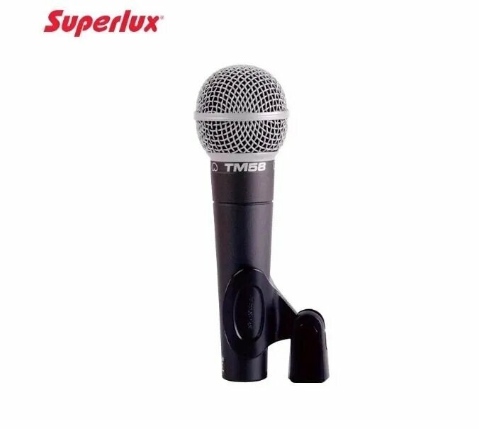 Superlux Микрофон универсальный, черный матовый