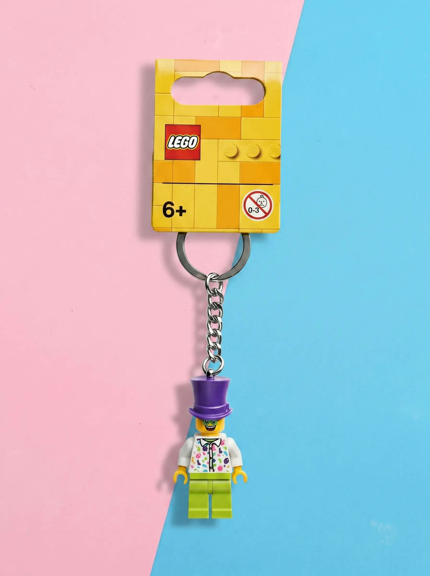Конструктор LEGO Брелки LEGO 854066 Брелок LEGO 854066 Именинник, 5 деталей, от 16 лет