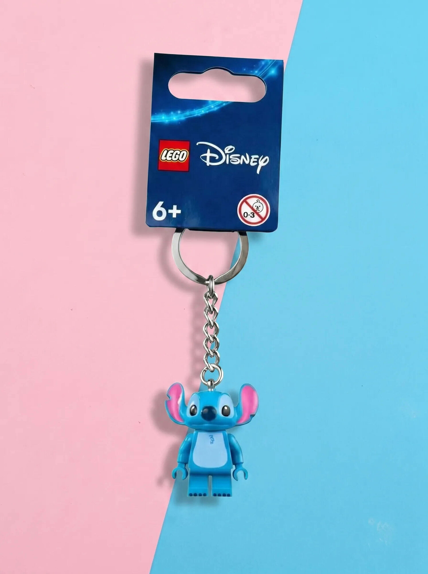 Конструктор LEGO Брелки LEGO 854319 Брелок LEGO 854319 «Стич», 5 деталей, от 16 лет
