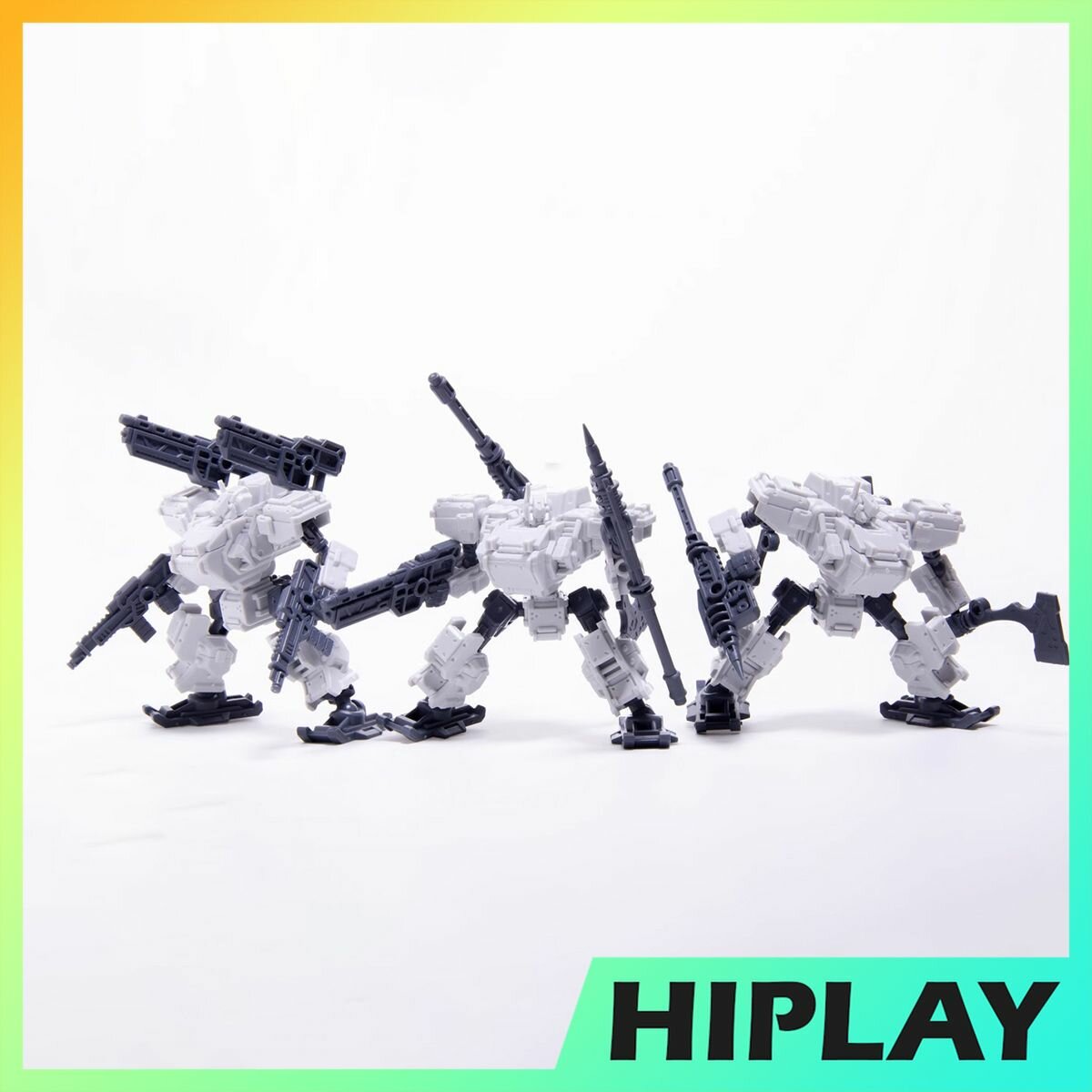 HIPLAY Sheik Mainland 3 минутная серия проектов MUS-A4 Fortishield Squad белый 1/60 Сборная модель