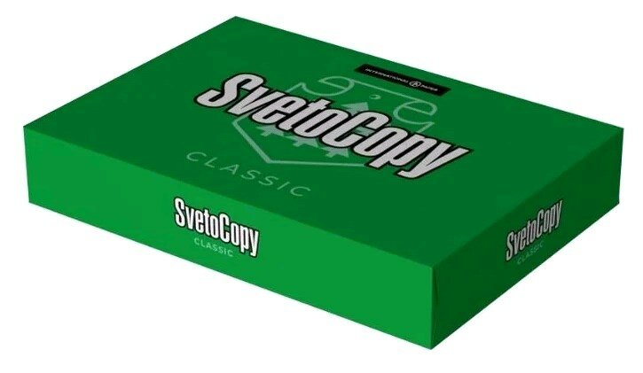 Бумага офисная SvetoCopy New А4 500л 80г/м 146% белизна**********