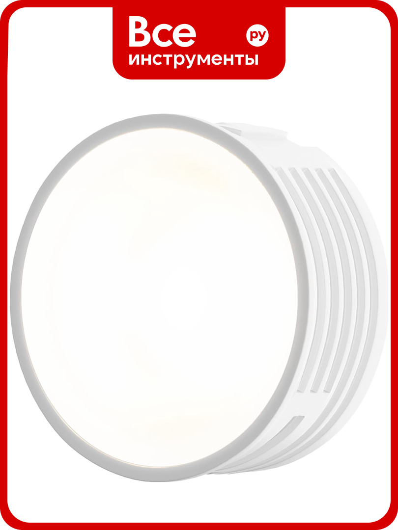 Светодиодный модуль DENKIRS Slim Led DK3000-7W-M, теплый белый 3000K, 7Вт, 630 лм, IP20, компактные размеры 50x20 мм, ид