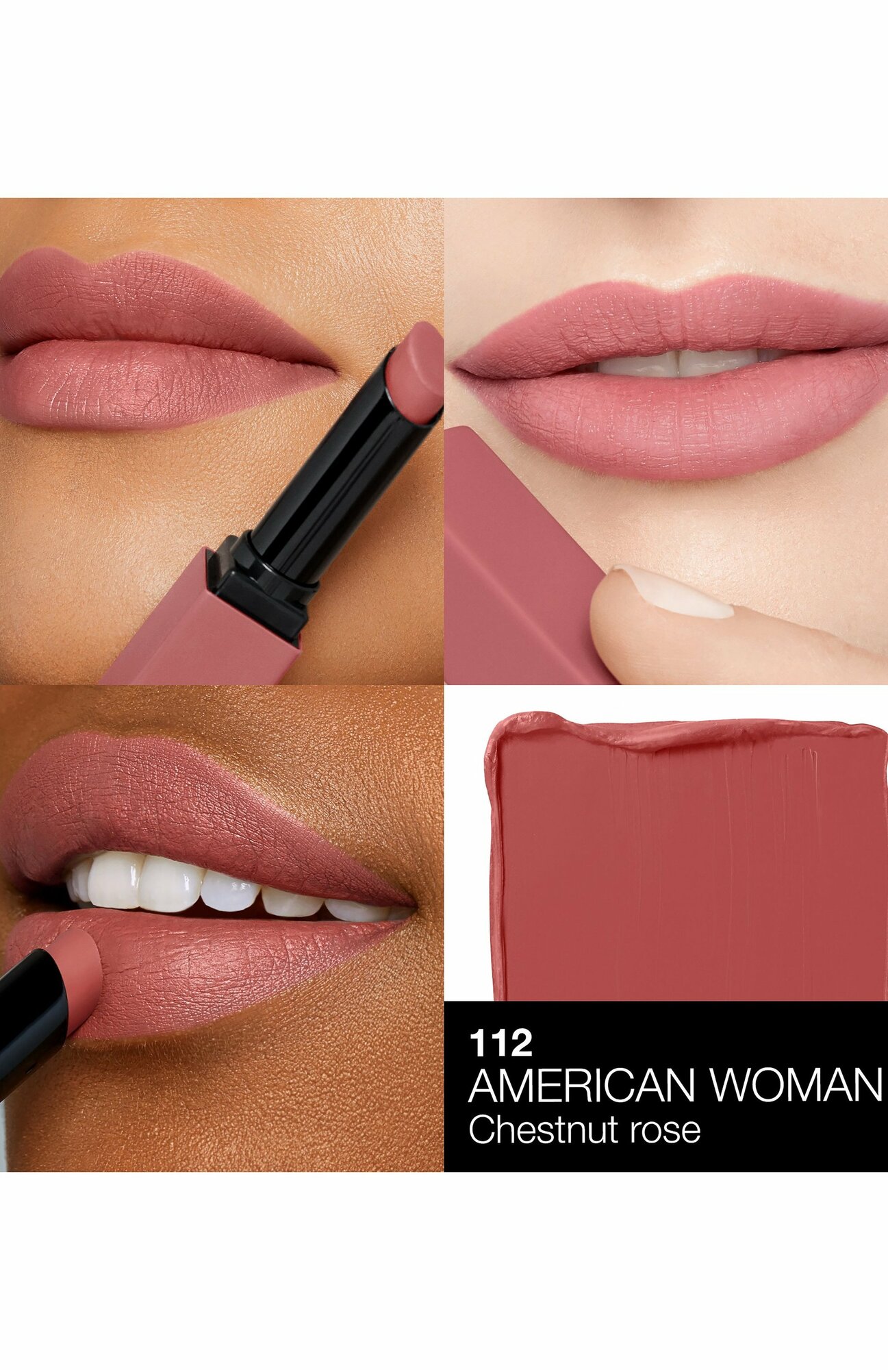 Помада Powermatte Lipstick, оттенок American Woman NARS