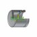 FRENKIT P575504 Поршень Суппорта