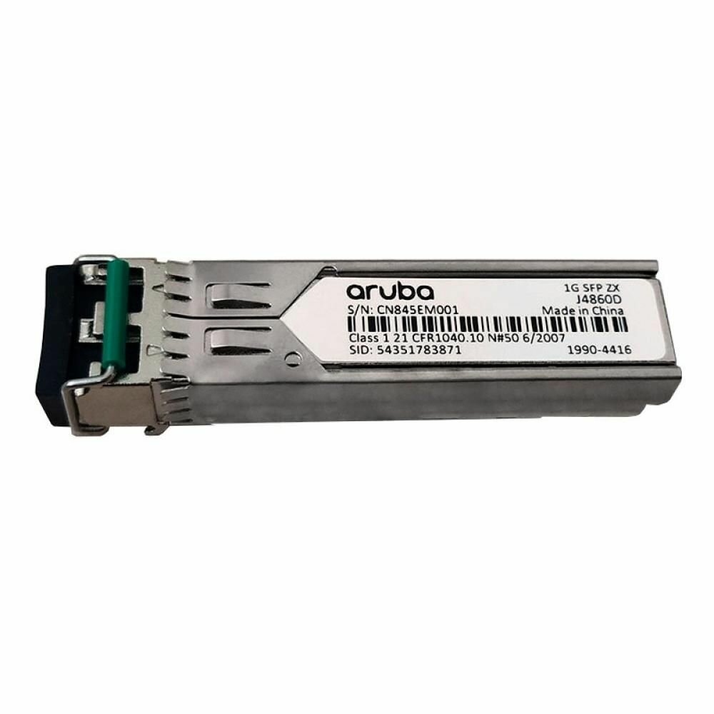 Трансивер Aruba J4860D 1G SFP LC LH 70km SMF XCVR