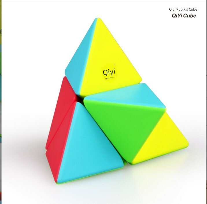 Кубик Рубика Qiyi X Special Shaped, кубик-динозавр, специальный для соревнований, гладкий, с инструкциями, развивающая