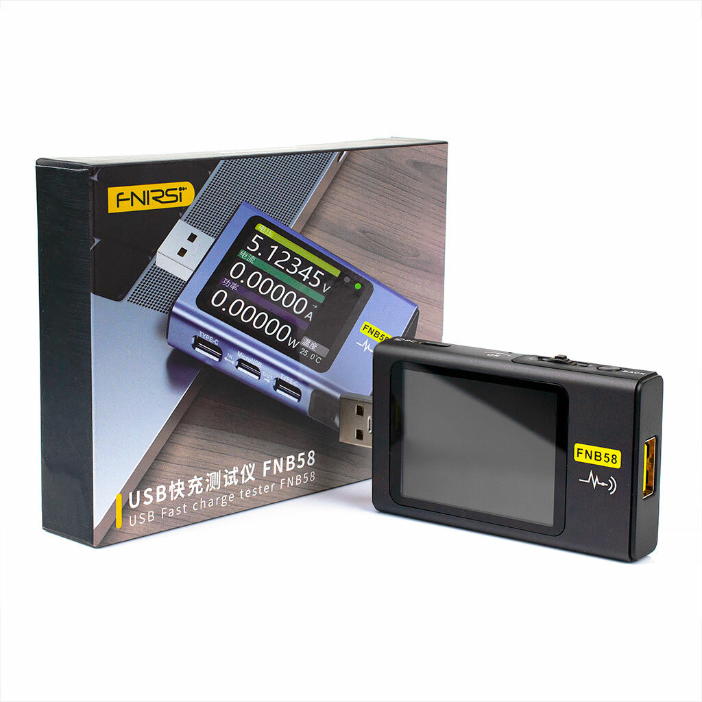 USB тестер FNiRSi FNB58