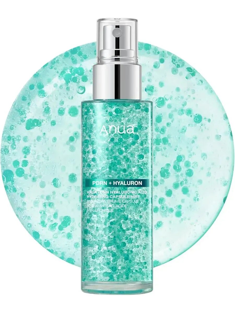 Увлажняющий капсульный мист с пдрн Anua PDRN Hyaluronic Acid Hydrating Capsule Mist 100 мл