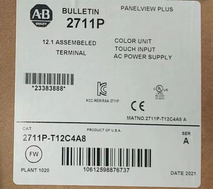 Модуль Allen-Bradley 2711P-T12C4A8
