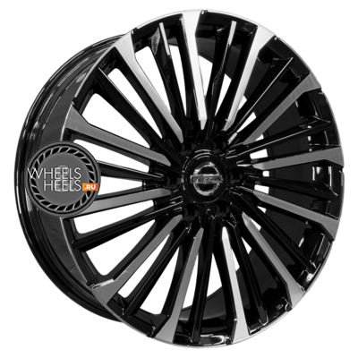 Диск автомобильный литой Hengde F6052 22x8 6x139.7 et35 dia78.1 MB