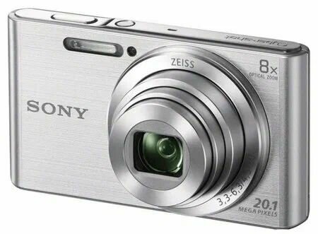 Фотоаппарат Sony Cyber-shot DSC-W830, серебристый. Товар уцененный