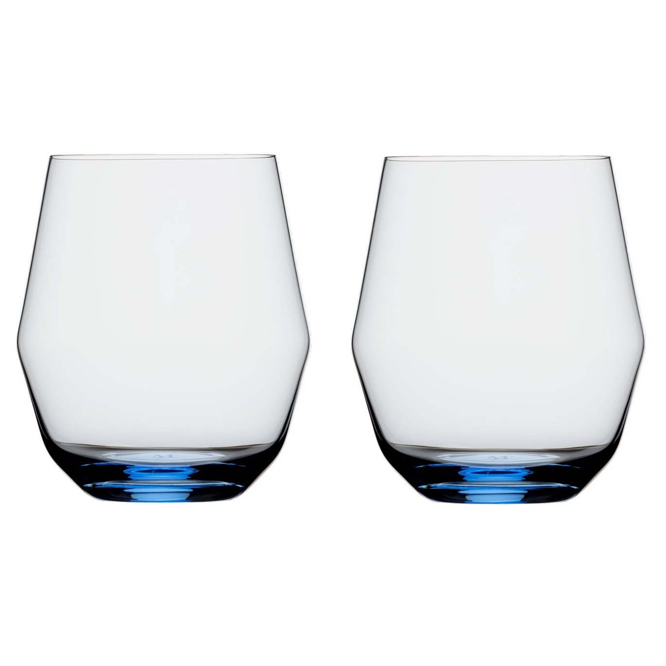 2 бокала для воды MarkThomas Double Bend Tumbler Blue 21801/2