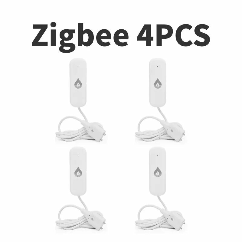 Датчик утечки воды Zigbee 4 шт.