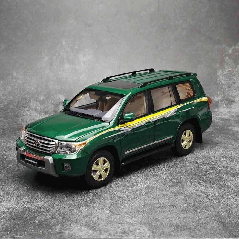 Norev Land Cruiser 200 1/18, зеленый, Green Decals