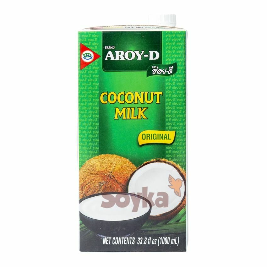 Кокосовое молоко 70% Aroy-D, 1000мл