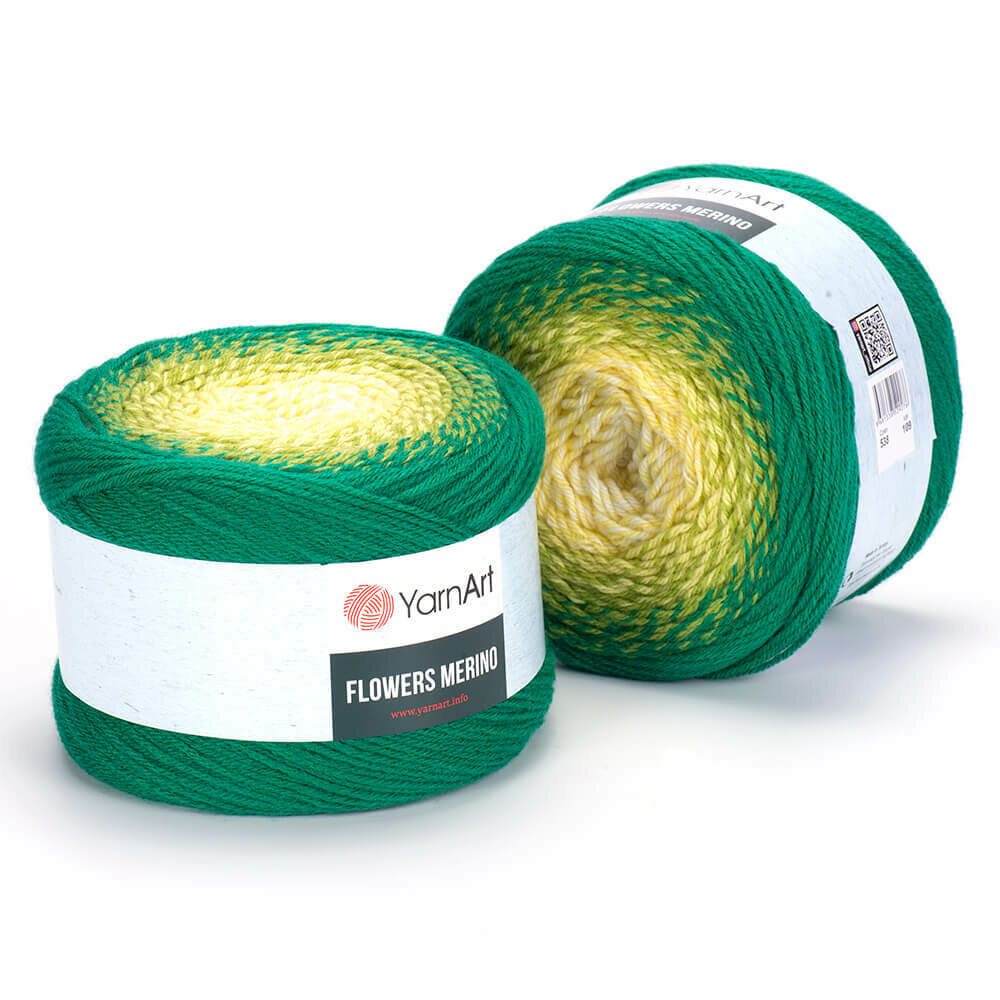 Пряжа YarnArt Flowers Merino 538 (1 моток 225г/590м)