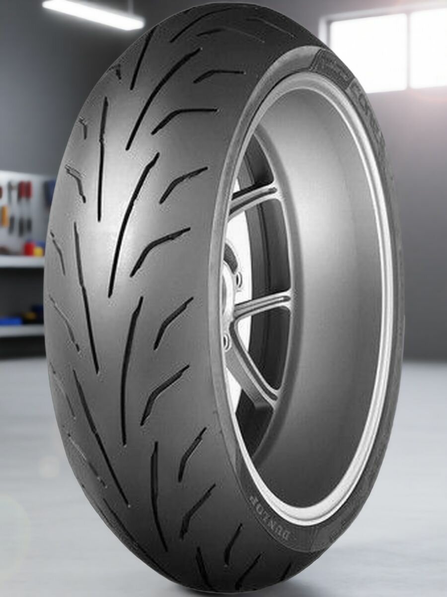 Мотошина Dunlop Qualifier Core 180/55 ZR17 73W TL Rear
