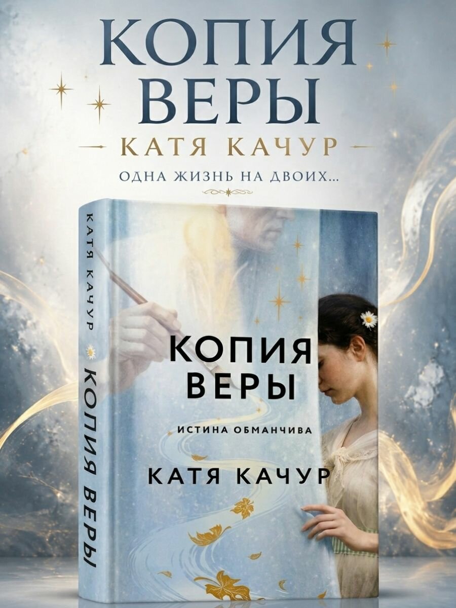 Книга "Копия Веры", Катя Качур, твердый переплет, 416 страниц