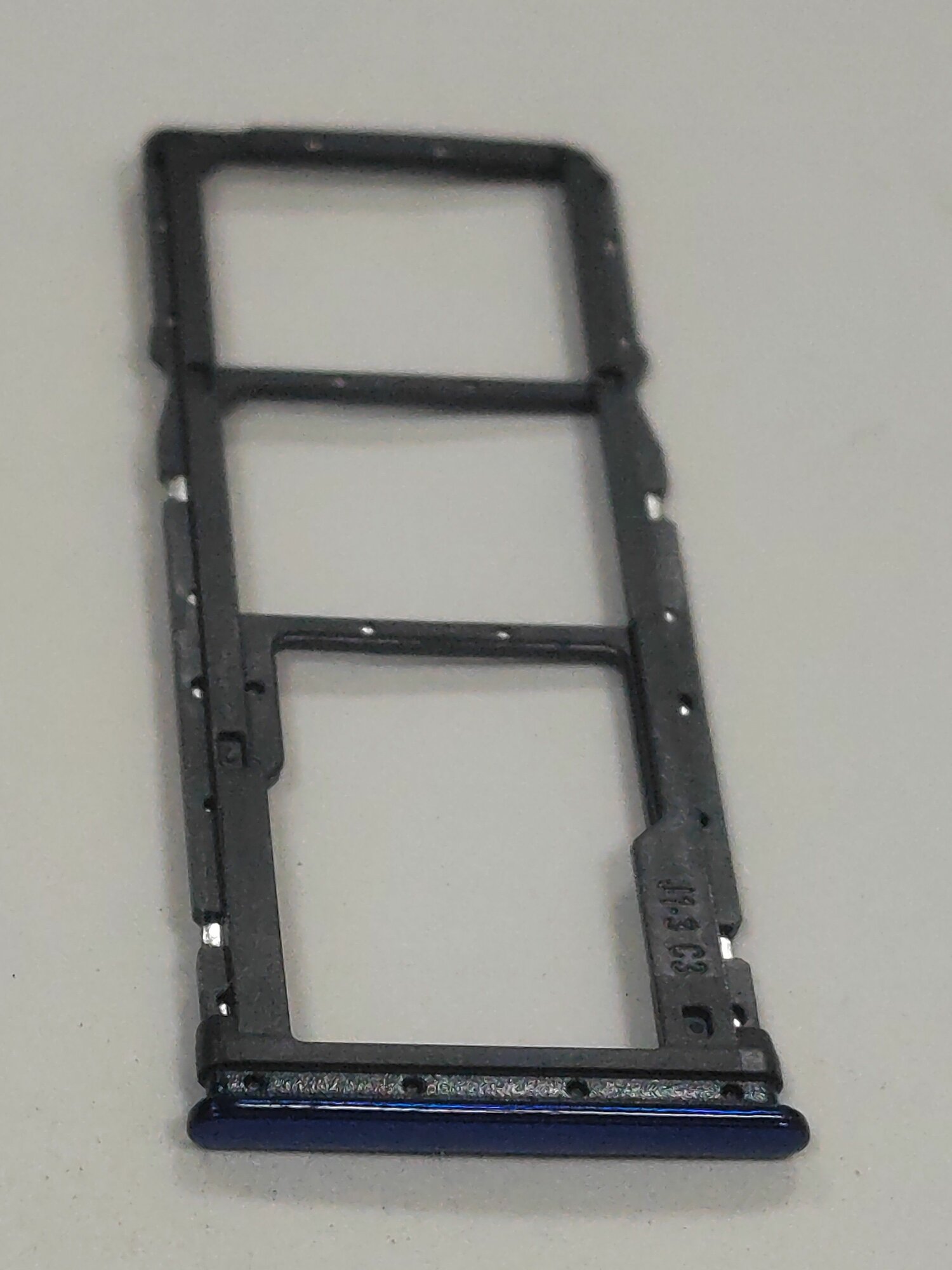 Сим лоток xiaomi note 8t, note 8 синий