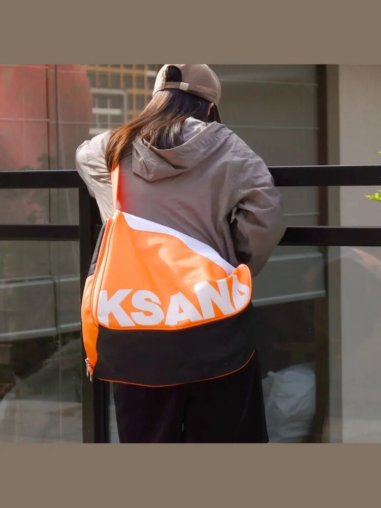 Сумка для роликов KSANA, оранжевый, вместительная, с вентиляцией — фото 1