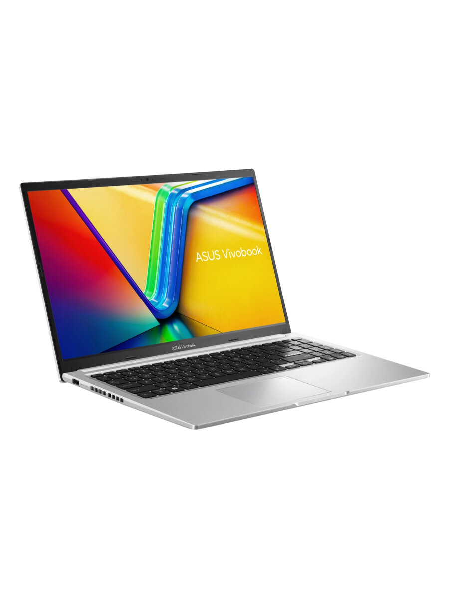 Ноутбук 15.6" IPS FHD ASUS X1502VA-BQ490 серебристый (Core i7 13620H/16Gb/512Gb SSD/VGA int/noOS) ((90NB10T2-M01FP0))