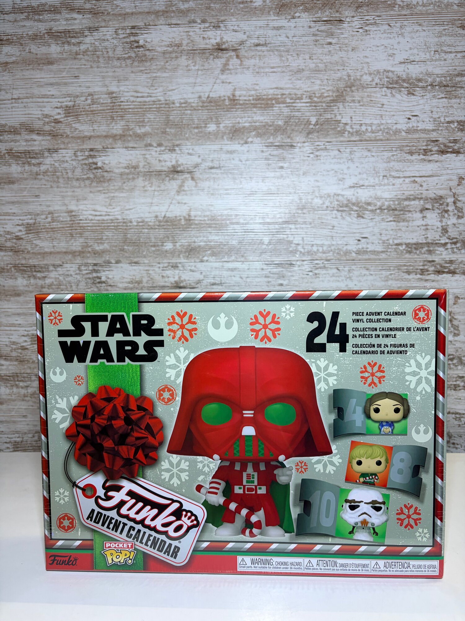 Адвент-календарь Звездные Войны, 24 штуки в наборе, Advent Calendar Star Wars от Funko