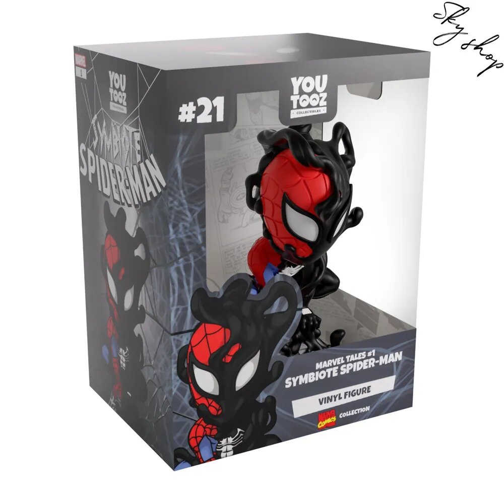 Youtooz фигурка, Spider-Man - Marvel Tales #1 Symbiote Spider-Man, Коллекционные игрушки