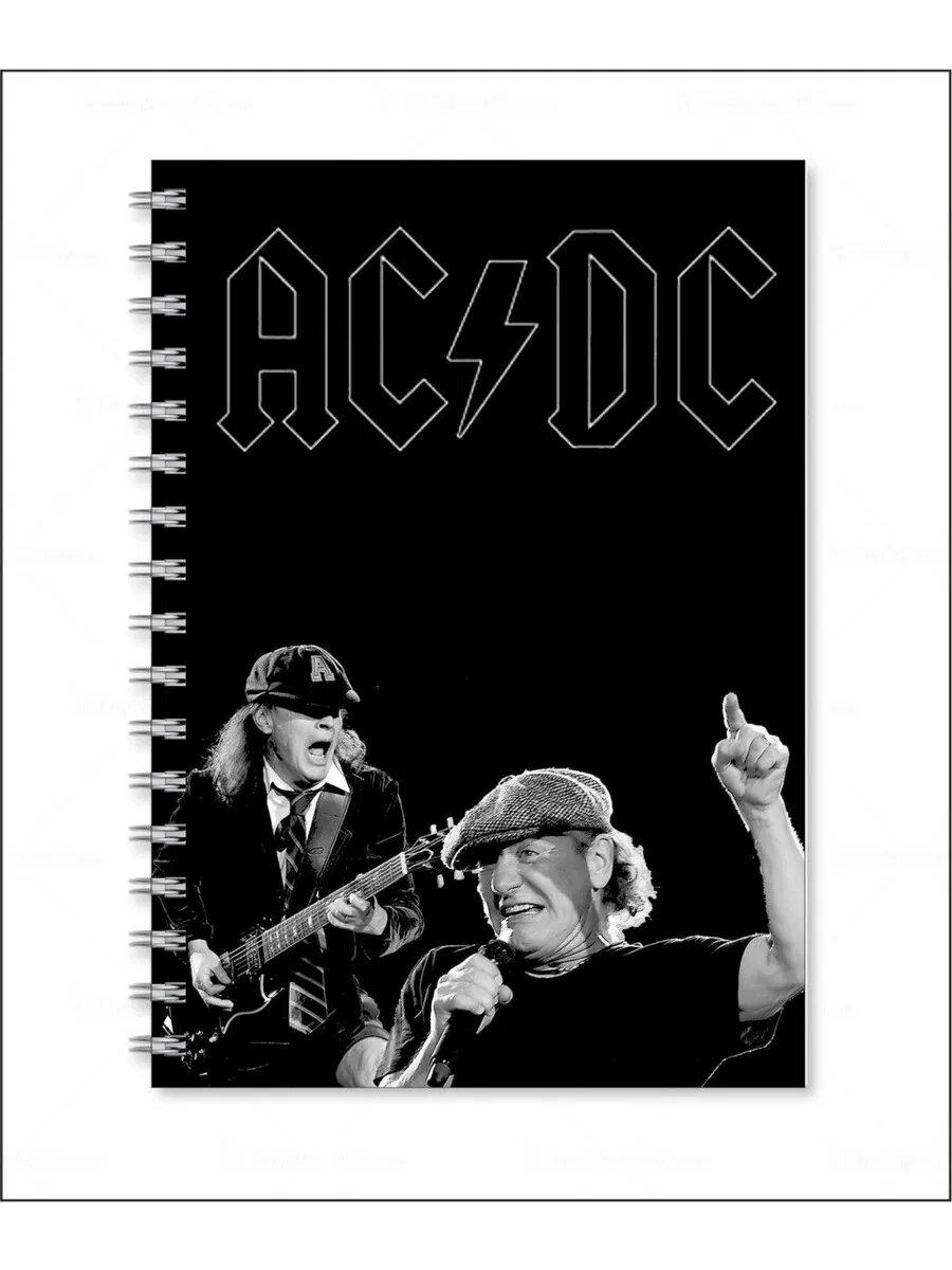 Тетрадь AC/DC