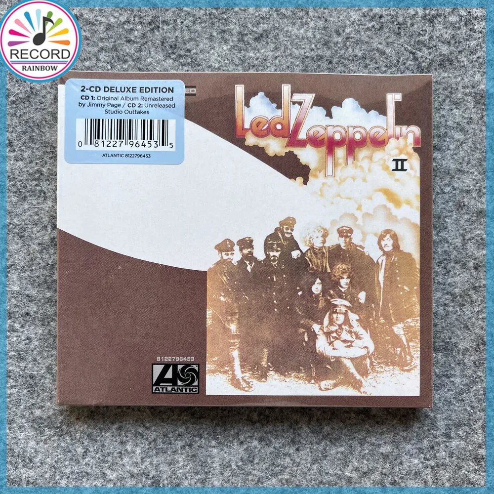 CD Led Zeppelin Led Zeppelin II 2014 2CD запечатанный совершенно новый альбом
