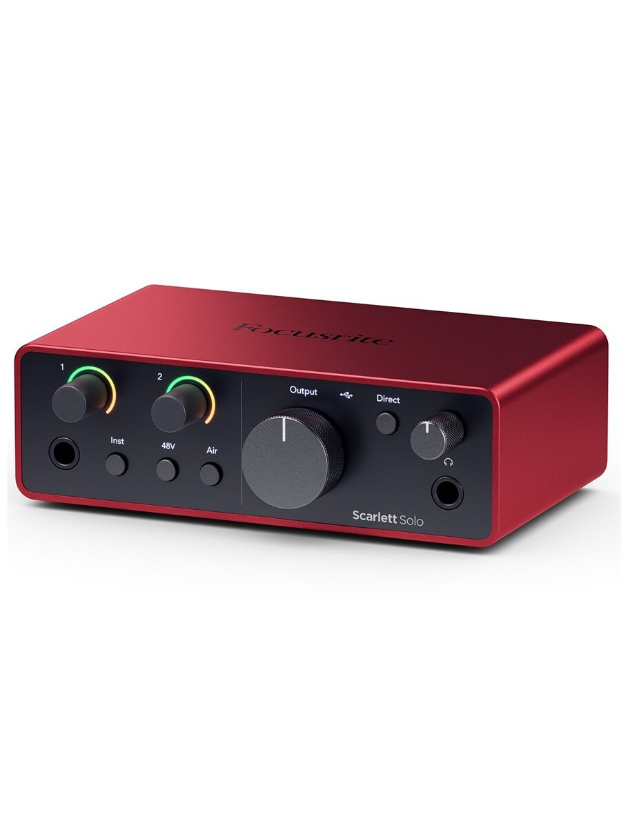 Звуковая карта FOCUSRITE Scarlett Solo 4th Gen