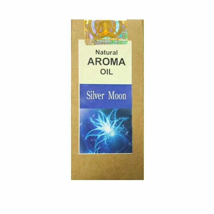 Natural Aroma Oil SILVER MООN, Shri Chakra (Натуральное ароматическое масло серебряная луна, Шри Чакра), 10 мл.