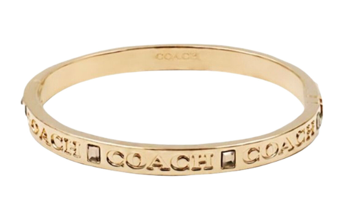 Браслет-манжета Coach, металл