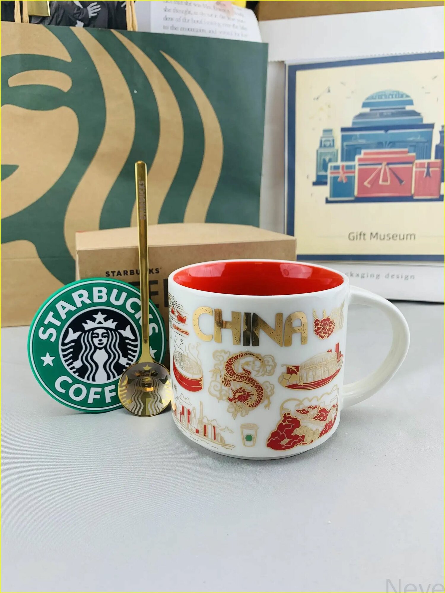 Starbucks Кружка, 414 мл, 1 шт