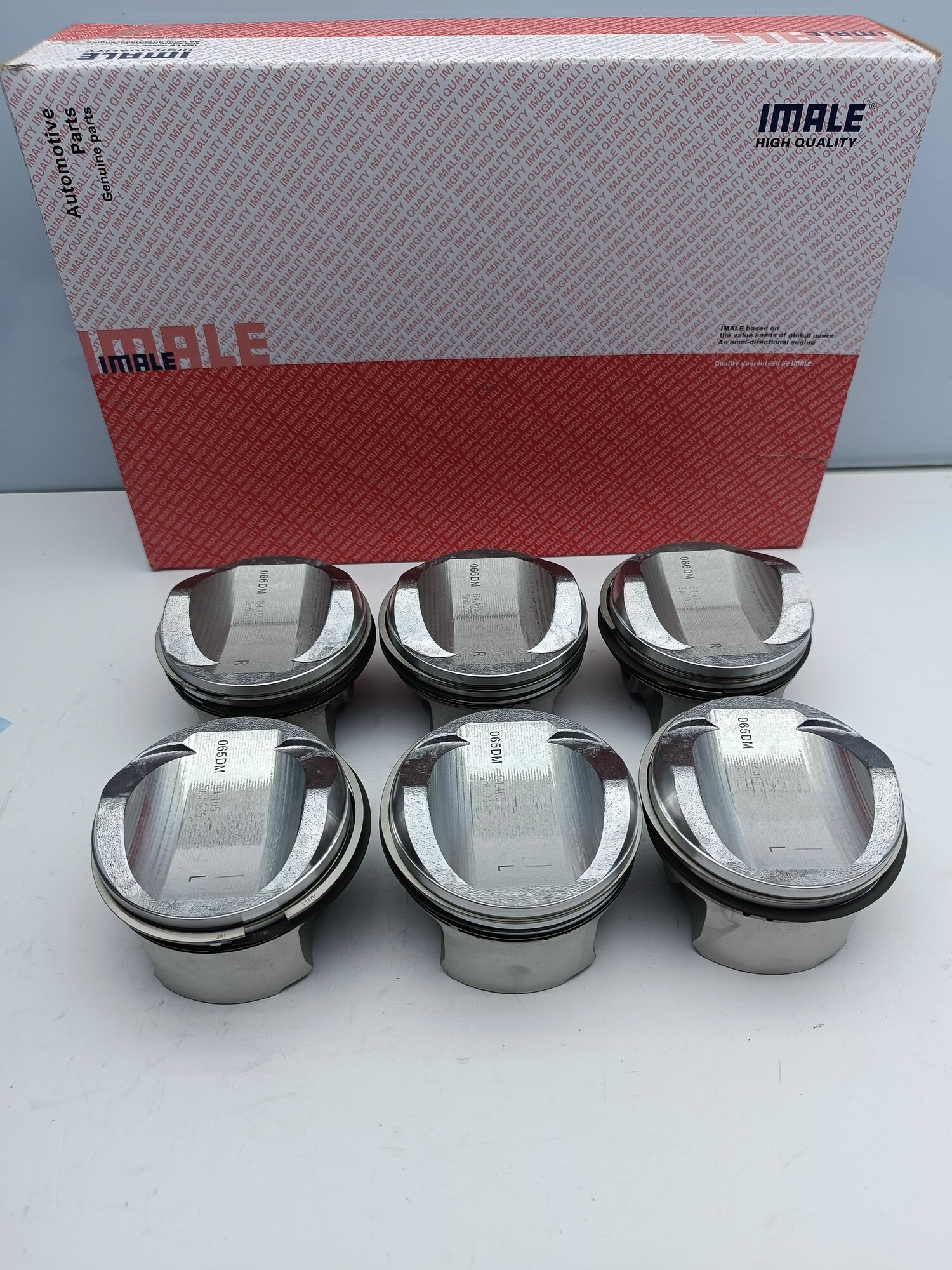 Комплект новых поршней VW VAG 3.0 TFSI CGW CGX CTU IMALE/IMLENG I01001020 06E107066DM