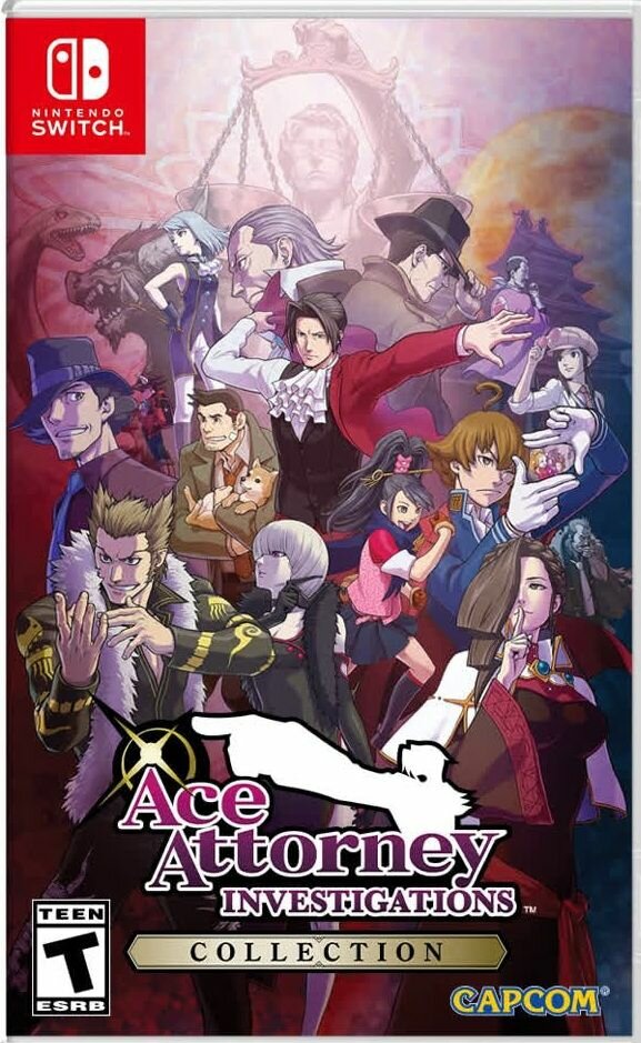 Игра Ace Attorney Investigation Collection для Switch, английская версия