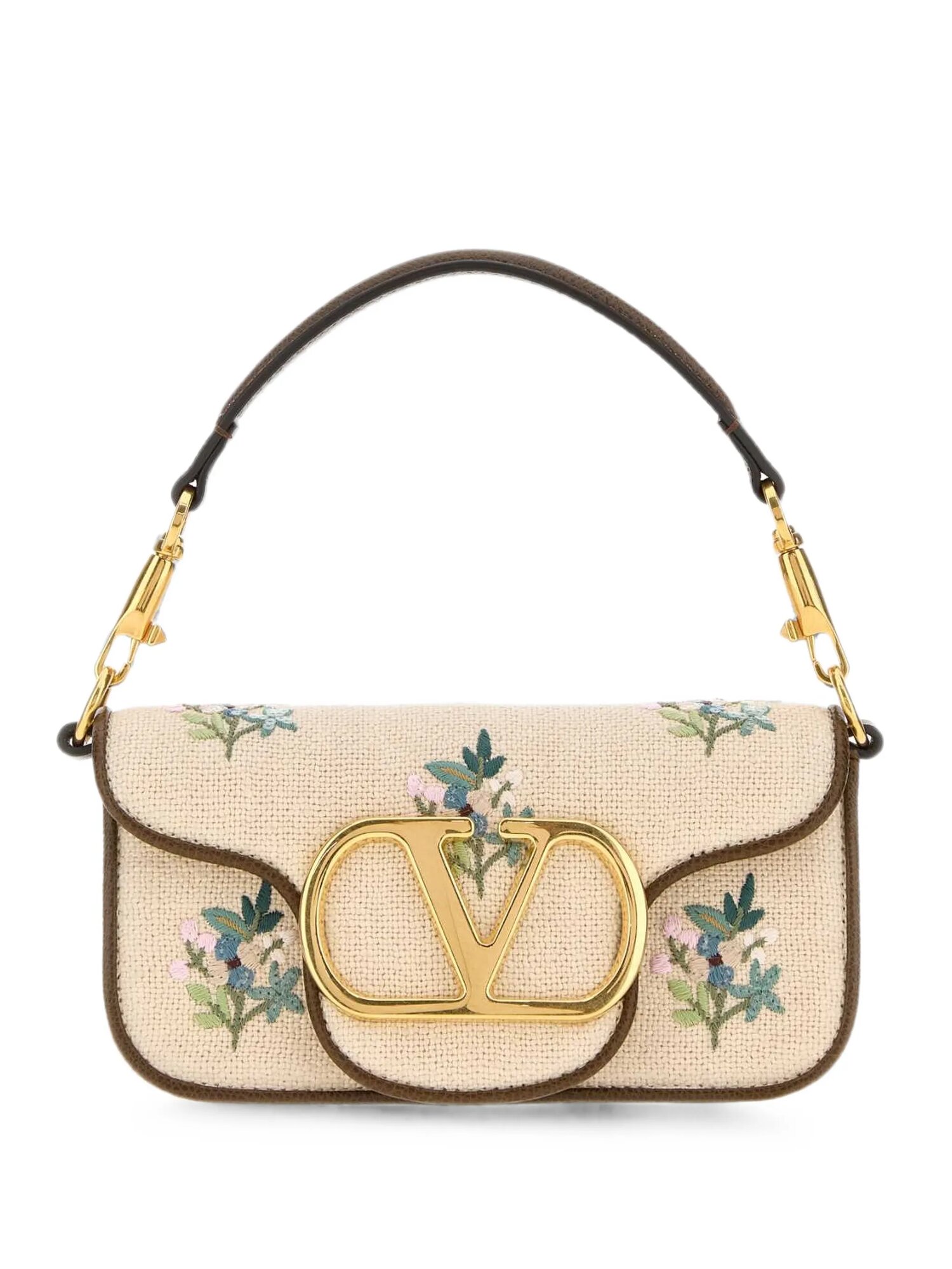 Сумка Small Locò floral-embroidered handbag