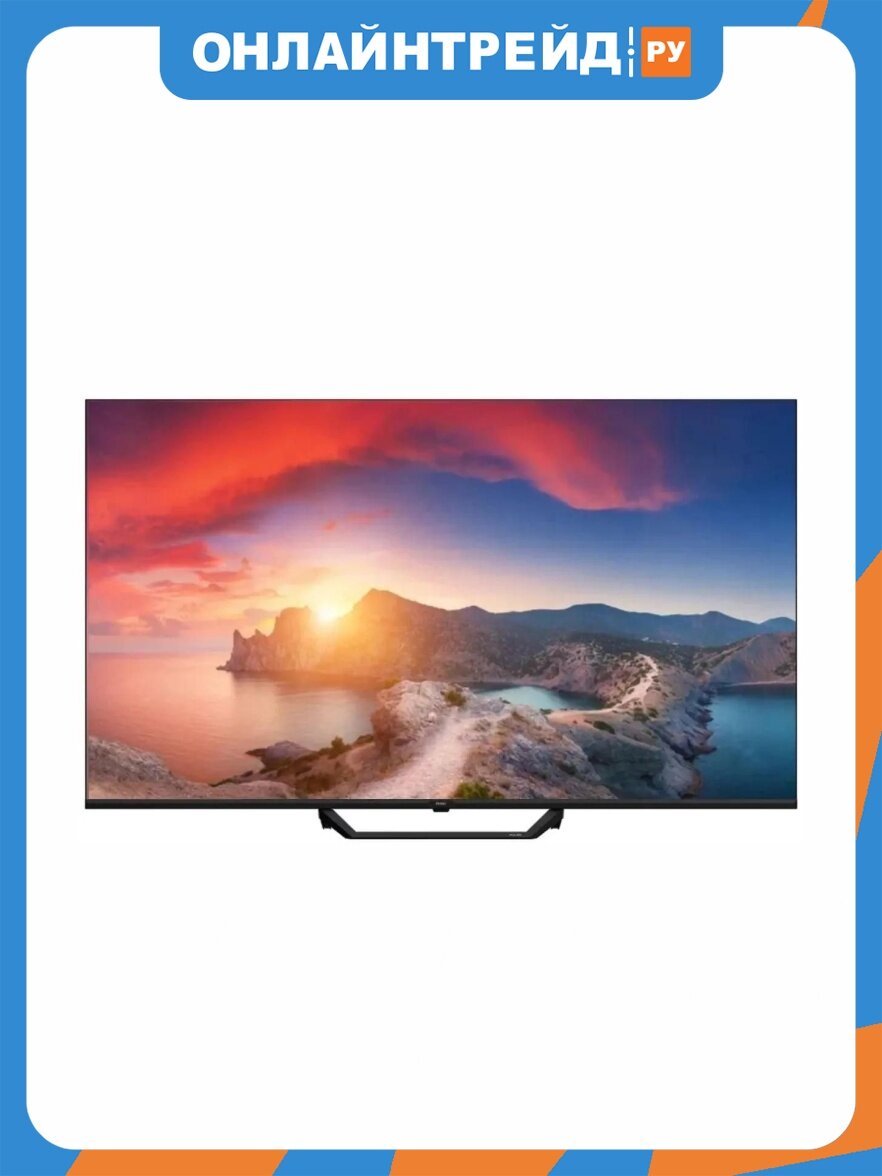 Телевизор Haier 43 HQLED S2 Pro, 4K Ultra HD, Android TV, HQLED, черный
