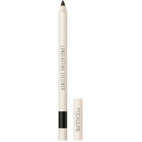FOCALLURE Карандаш для век Lasting Soft Gel Pencil, № 01 Высокие шпильки, 0,4 г № 01 Высокие шпильки