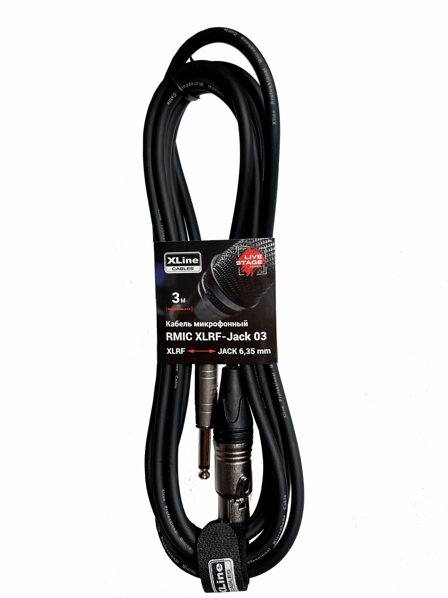 Коммутационный кабель Xline Cables RMIC XLRF-JACK 03 3 м