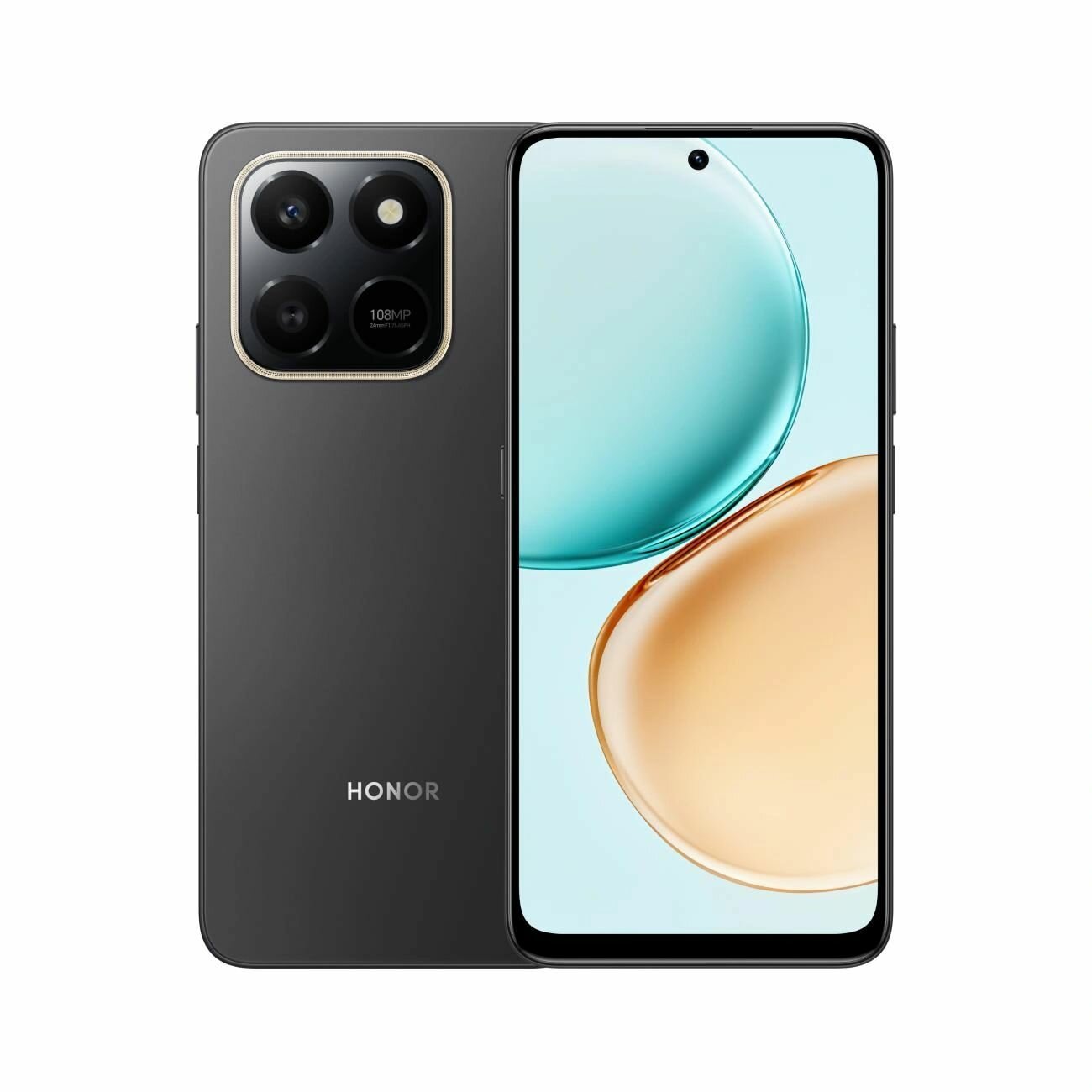 Мобильный телефон HONOR X7d 8/256GB Чёрный (Black)