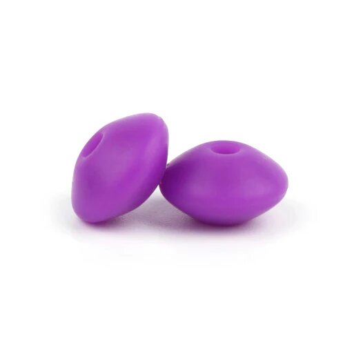 Силиконовые бусины фиолетовые BOBO.BOX, Цвет: 29